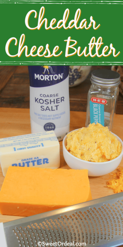 Cheddar Cheese Butter | Sweet Ordeal | Condiments