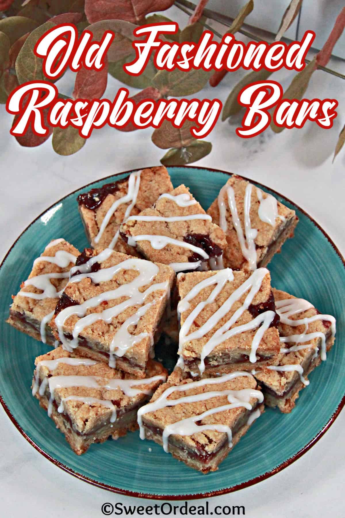 Old Fashioned Raspberry Bars | Sweet Ordeal | Dessert