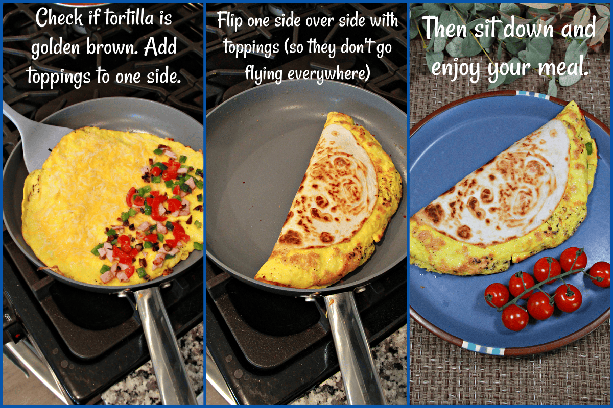 Tortilla Wrapped Omelet | Sweet Ordeal | Breakfast