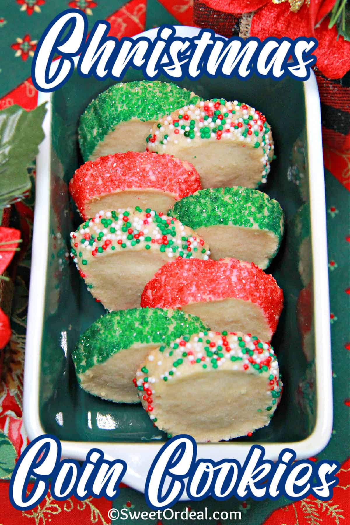 Christmas Coin Cookies | Sweet Ordeal | Dessert