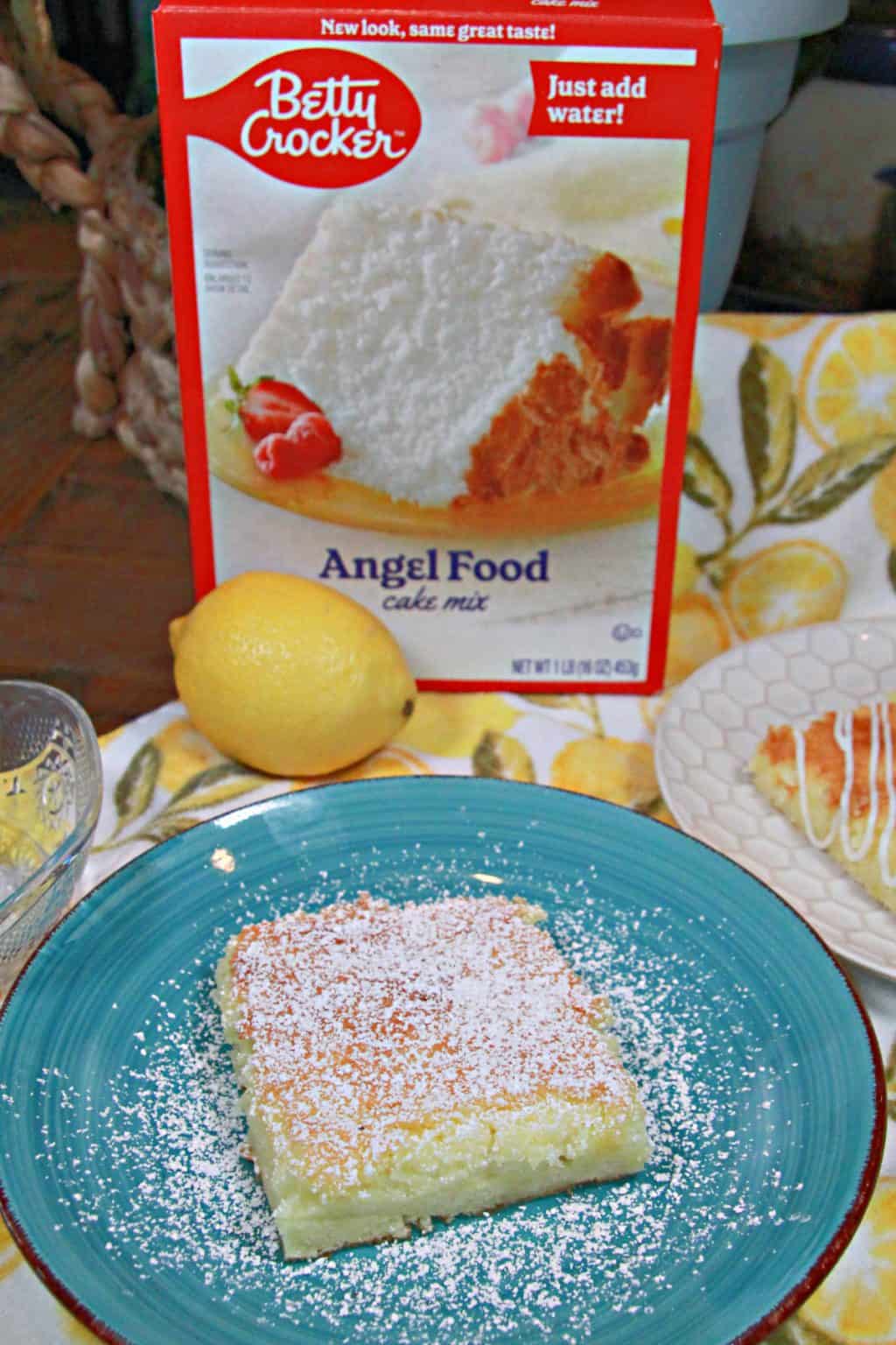 Lemon Angel Cake | Sweet Ordeal | Dessert