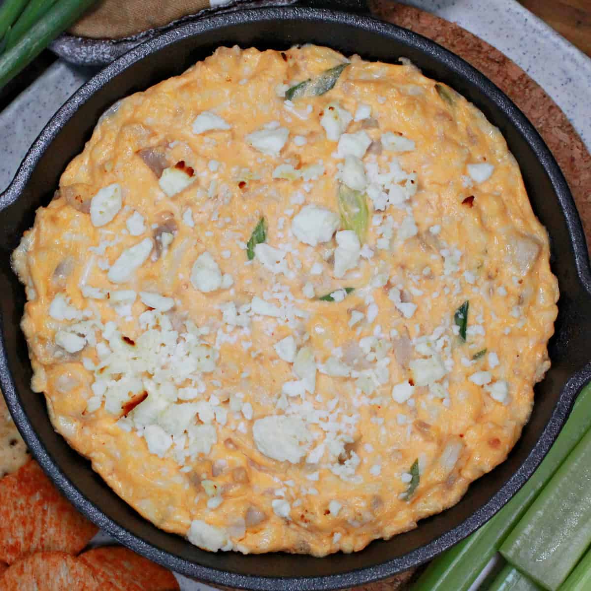 Buffalo Chicken Dip | Sweet Ordeal | Appetizer
